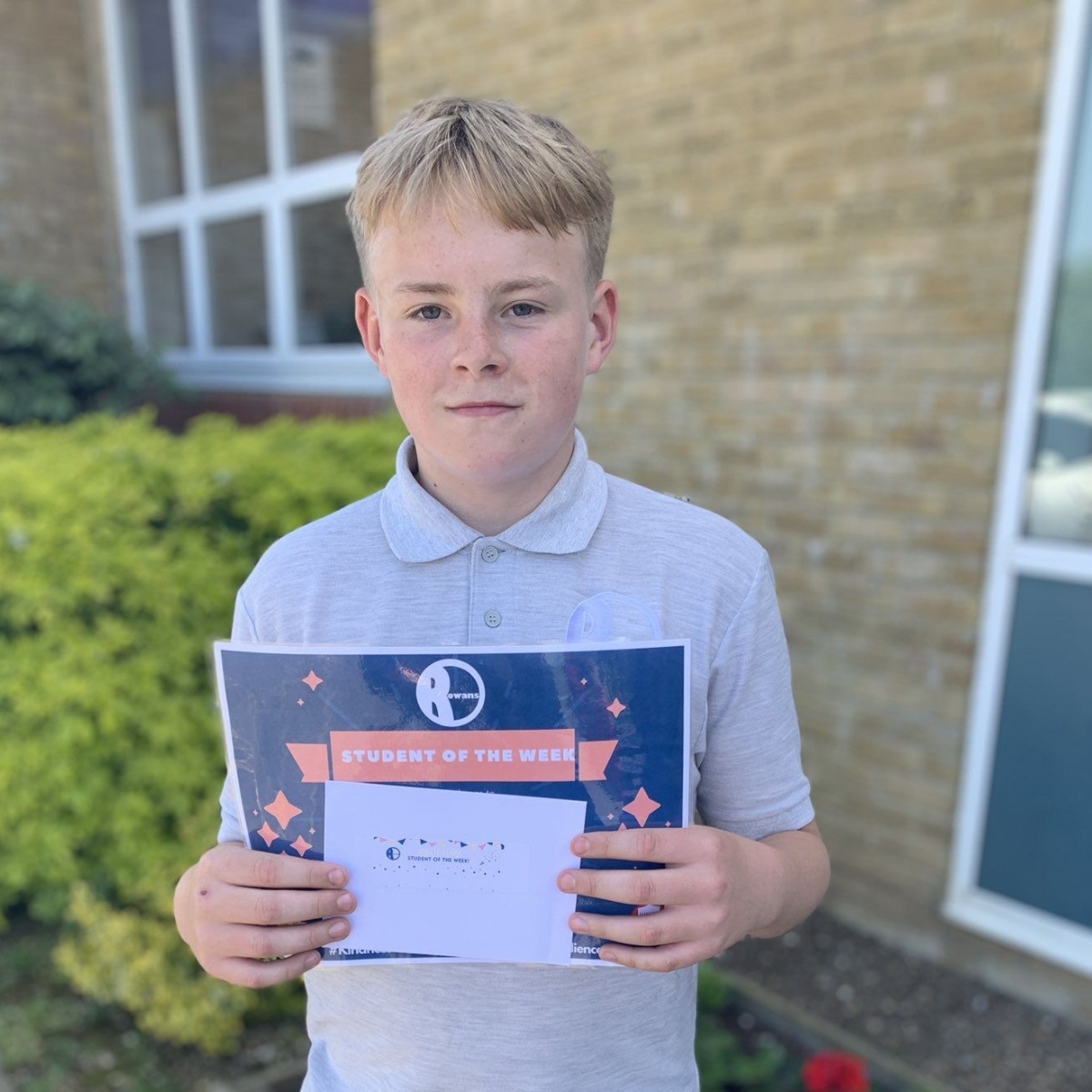 The Rowans AP Academy - Student of the week