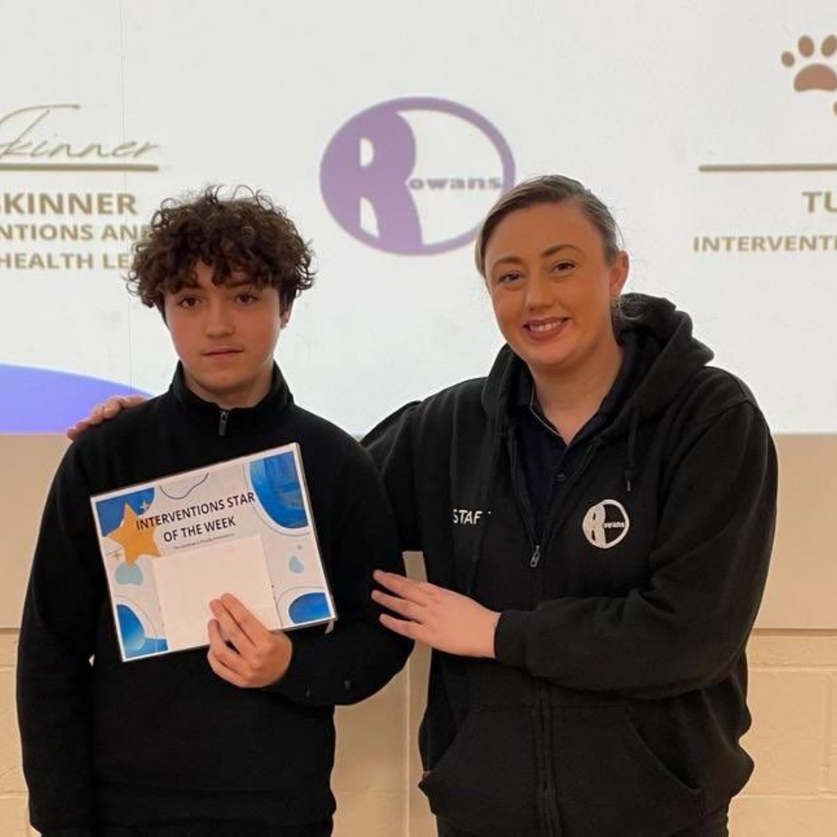 The Rowans AP Academy - Interventions star of the week